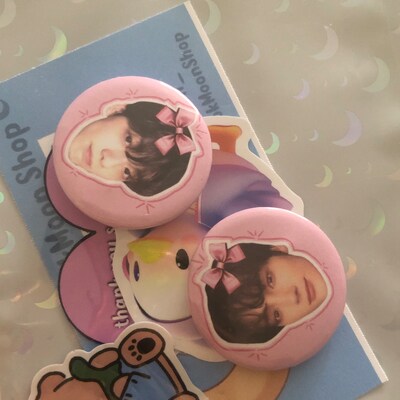 TXT Bow Buttons - Etsy