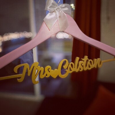 Mrs Hanger Bridal Hanger Wedding Hanger Bride Hanger - Etsy