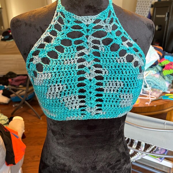 The Viper Bralette Crochet Pattern - Etsy