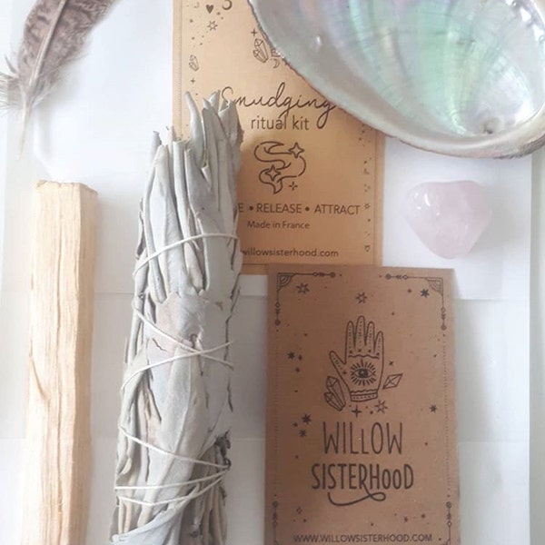 Smudging Kit, Sage Smudge Kit, Moving Gift, Housewarming Gift, Shower ...