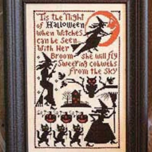 Button up *FREE Insured Shipping* Prairie Schooler Retired Counted ...