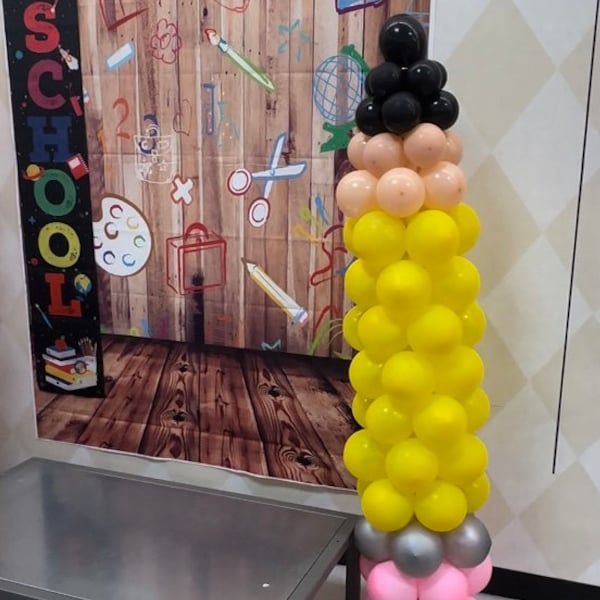 Balloon Pencil Tutorial and Plans | Digital Balloon Recipe - Etsy