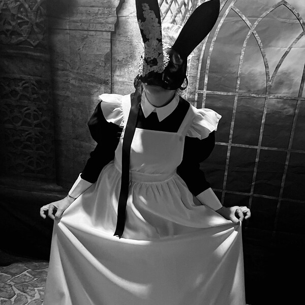 The Fool - Hand Carved Leather Skull Mask With Vintage Brass Bells ...