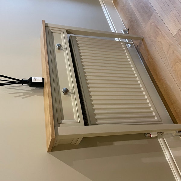 1000mm Tall Elegant Radiator Cover, Table Shelf, Console Table. - Etsy UK