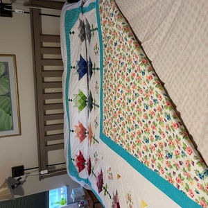 Winter Window Quilt PATTERN - Etsy