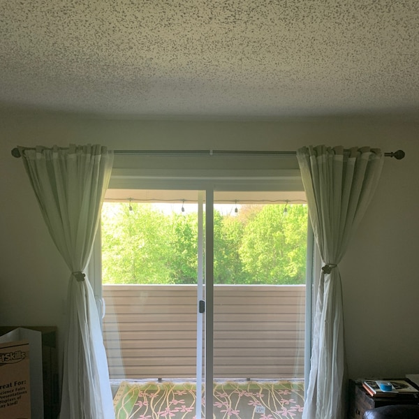 Nono Bracket - No Drill Curtain Rod Bracket Attachment Over Blinds (set ...