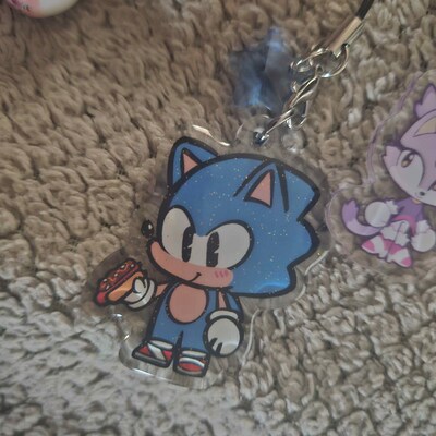 Chibi Sonic & Shadow 3 In. Vinyl Stickers - Etsy