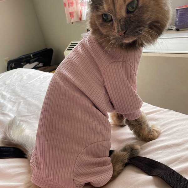 Clothes for Cats, Cat Bathrobe: Handmade Luxury for Your Feline Friend ...