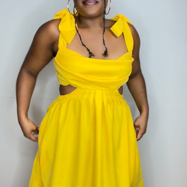 Francesca Dress Sewing Pattern With Tutorial Size US 8 UK 12 EU 40 - Etsy