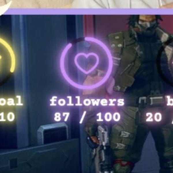 Cyber Style Chat Widget for Twitch Streamelements and Streamlabs - Etsy