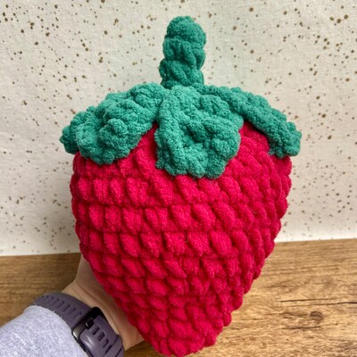 Strawberry Plushie Crochet Pattern Downloadable PDF - Etsy