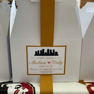 Logo Wedding Welcome Boxes Hotel Welcome Boxes for Wedding Guests Logo ...