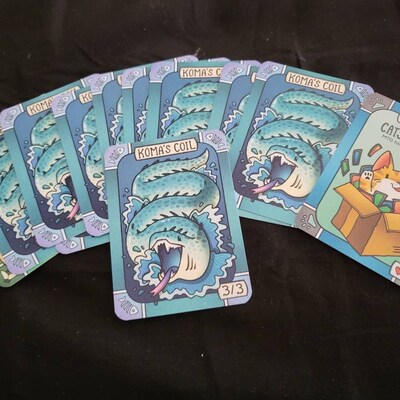 5 Koma's Coil Tokens for Magic the Gathering - Etsy