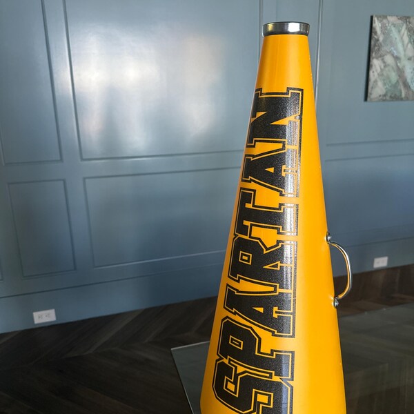 4 PACK 13"- 32" Custom Cheer Megaphones - Etsy