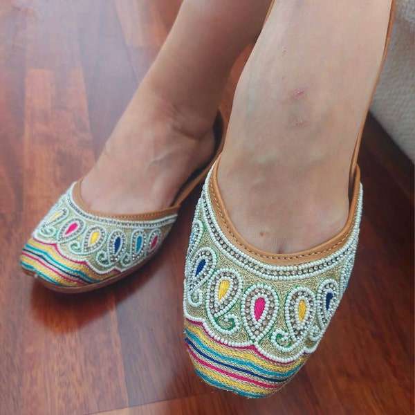 Rajasthani Jaipuri Kolhapuri Ethnic Jutti for Women, Womens Girls ...