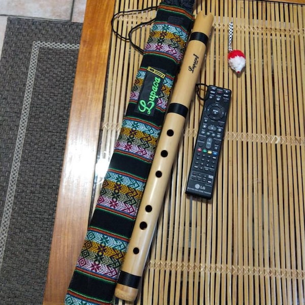 Professional Lupaca Quena Ebony and Bamboo in F - Etsy