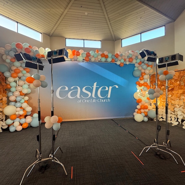 Colorful Streamer Backdrop, Fiesta Party Decor, Wedding Ceremony ...