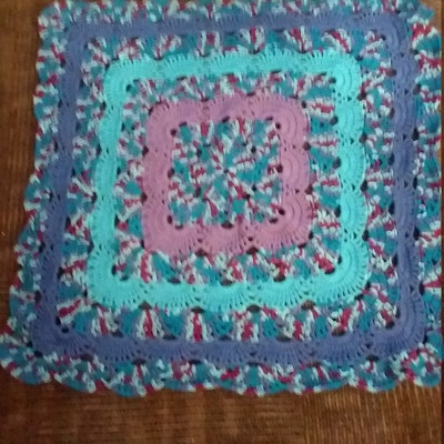 Virus Blanket Crochet Pattern, Original Virus Blanket PDF, Virus Afghan ...