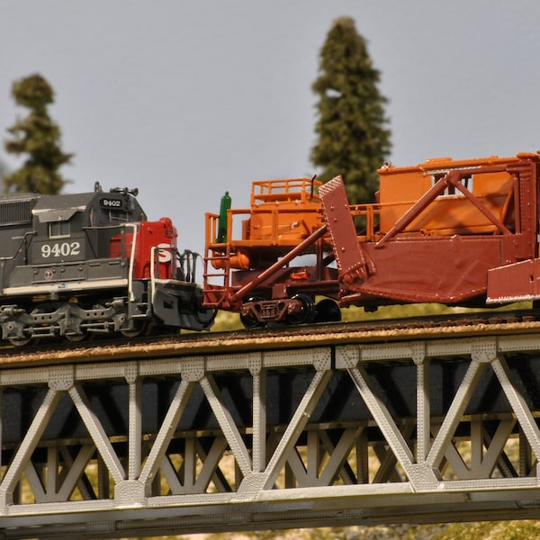 N Scale 4030 SP J-type Jordan Spreader - 3D Resin Kit - Etsy
