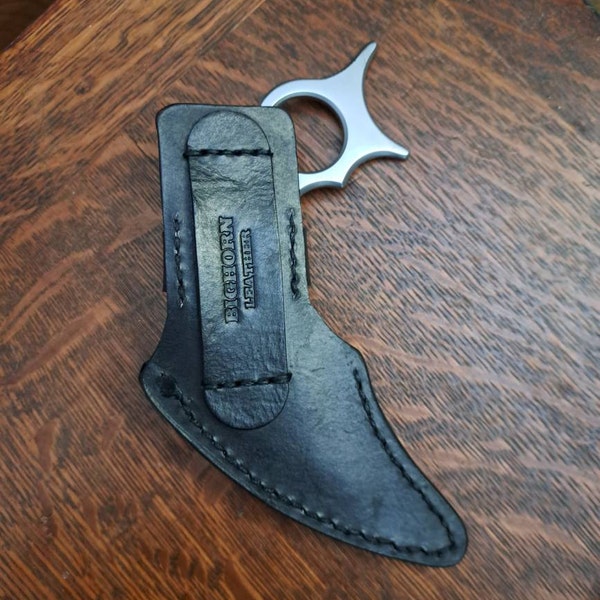 Leather Sheath for Karambit Style Knife. - Etsy