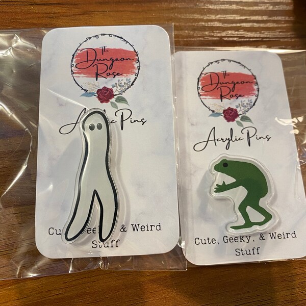 Fresno Nightcrawler Pin, Acrylic Pin, Cryptid Pin, Cryptid Hunter ...