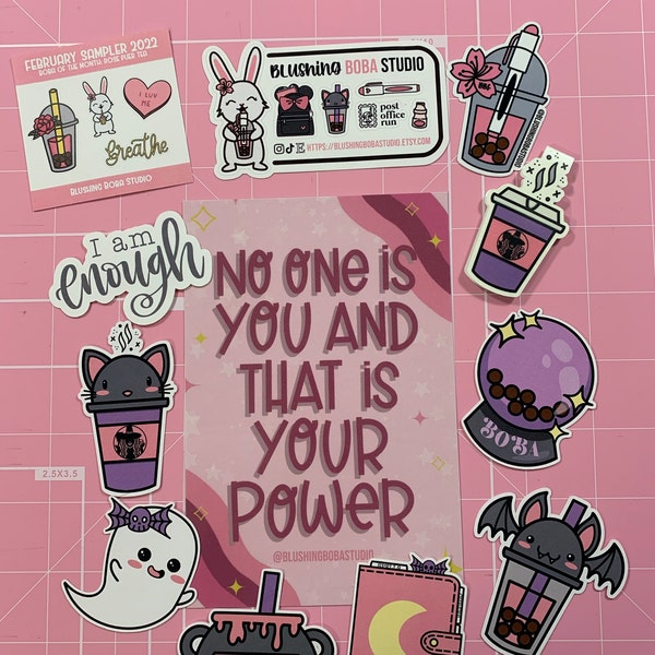 Boba VINYL STICKER | Boba Gifts for Foodies | Small Gifts for the Boba ...