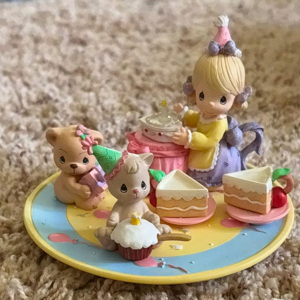 Precious Moments Doll "tippy Toes" #4256 12" Mini-doll - Etsy