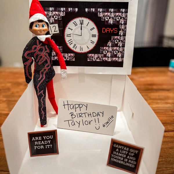 ERAS Elf Printable Accessories TICKETS Make Magic With Your Elf From ...