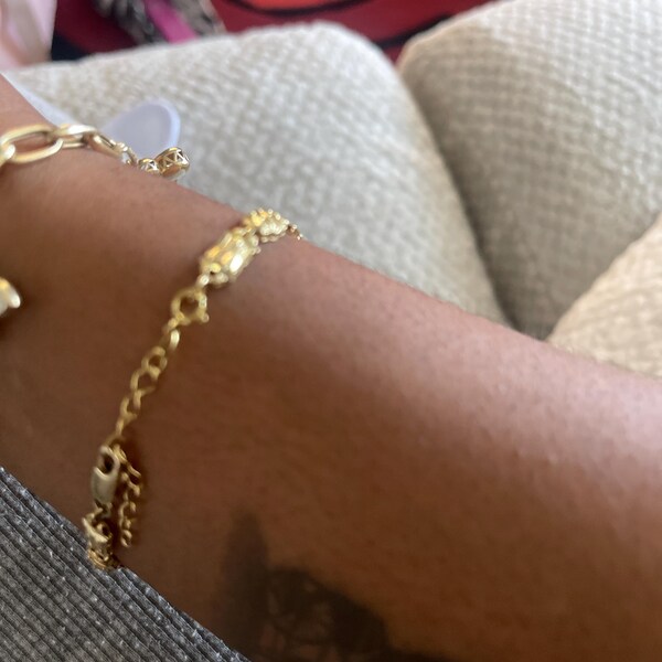 Real Solid 22k Gold Foxtail Chain Necklace 16,18,20,22,24 Solid 22 ...