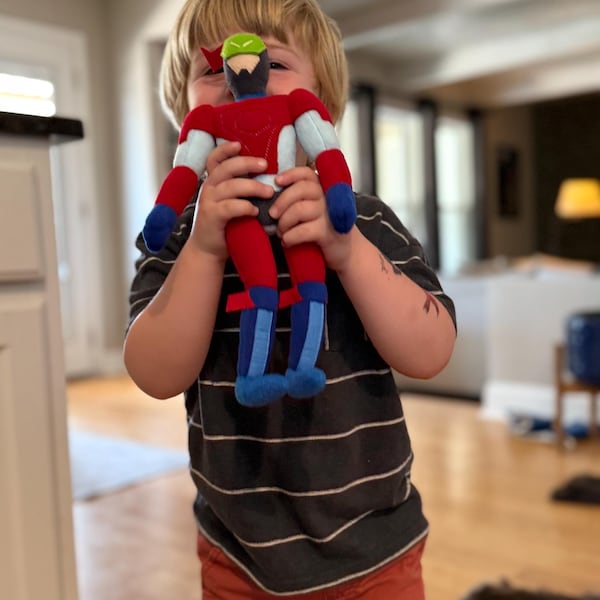 Paintbrush Plushie Inanimate Insanity Inspired, the Hothead, Handmade ...