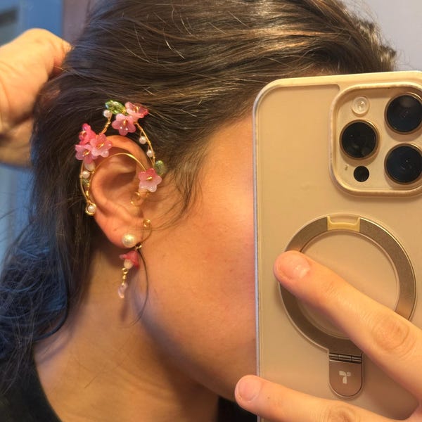 Elven Queen | Forest Elf Ears - Elf Ear Cuffs - Gold Elvish Ears ...