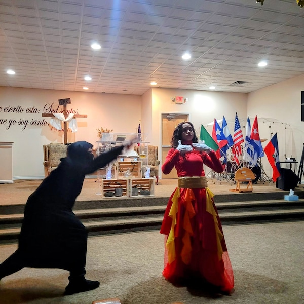 Christian Dance Dress With Princess Cut/ CLEARANCE Liturgical Dress ...