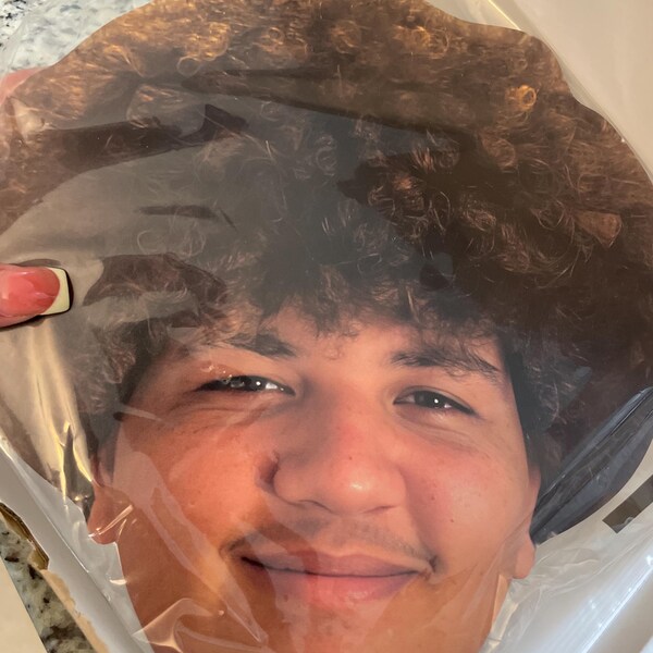 Custom Heads on a Garland Face on Banner Custom Birthday Wall Hang ...