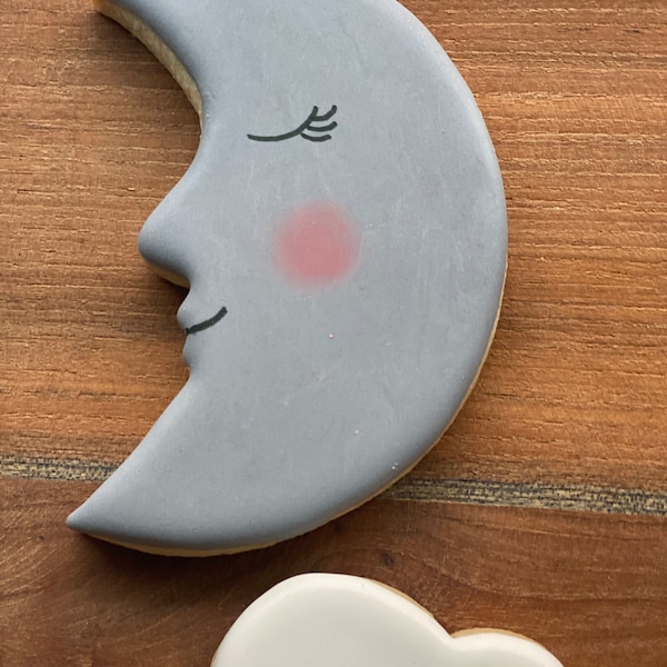 Man in the Moon Cookie Cutter and Fondant Cutter and Clay Cutter - Etsy