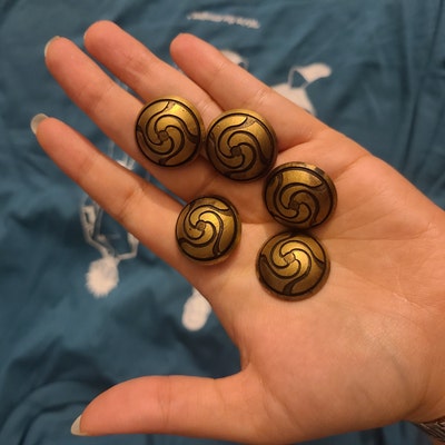 SET OF 5 Jujutsu High School Cosplay Buttons - Etsy