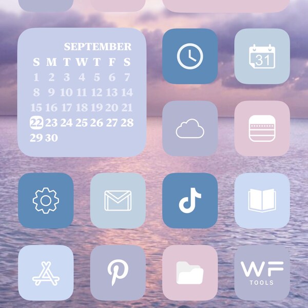 Cute Pink Gingham Desktop Icons Set | Kawaii Coquette Wallpapers, Icons ...