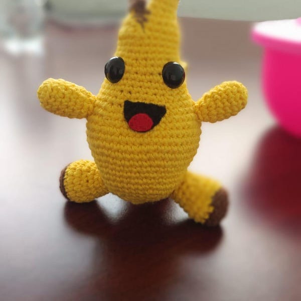 Handmade Cute Banana Plush Peely - Made to Order - Etsy