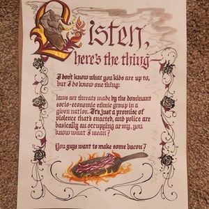 Custom Calligraphy Commissions - Etsy