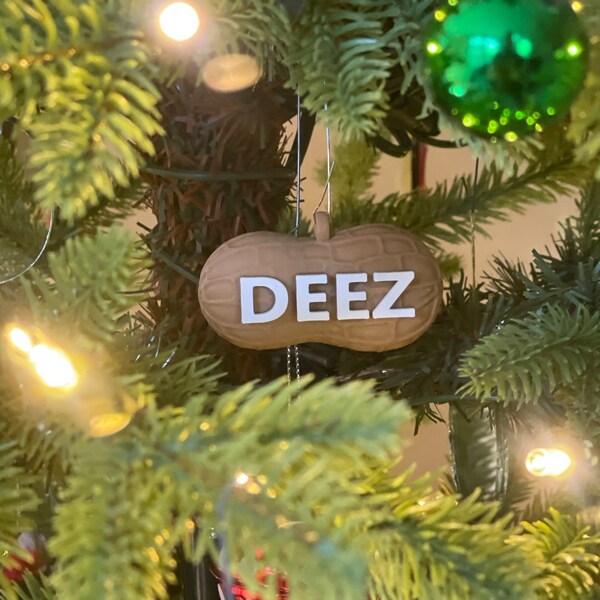 Deez Nuts Ornament - Etsy