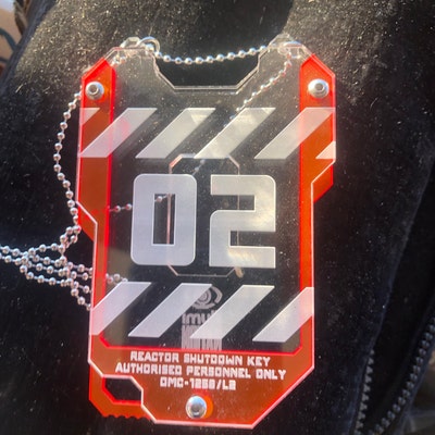 Cyberpunk Keycard Style Card ID Holder - Etsy UK