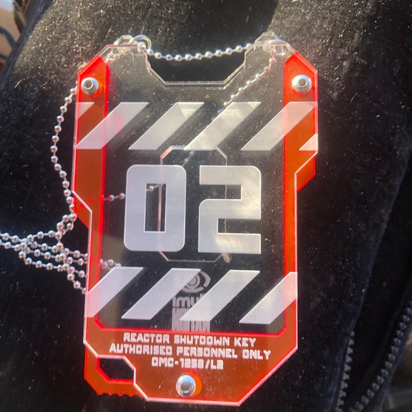 Cyberpunk Keycard Style Card ID Holder - Etsy