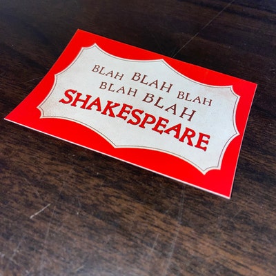 Shakespeare Something Rotten Stickers, Broadway Show, Musical Theater ...