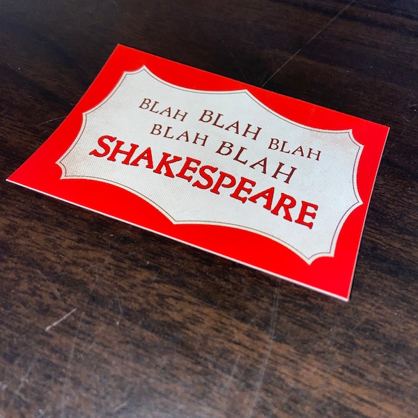 Shakespeare Something Rotten Stickers, Broadway Show, Musical Theater ...