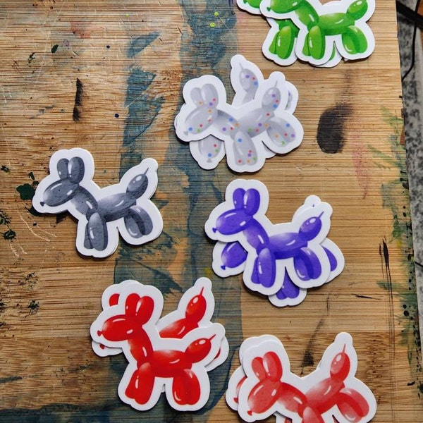 Watercolor Animal Balloons Clipart / Balloon Clipart / Dog Balloon ...