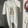 Peter Rabbit Baby Sleepsuit, Peter Rabbit Print Baby Clothes, Baby Boy ...