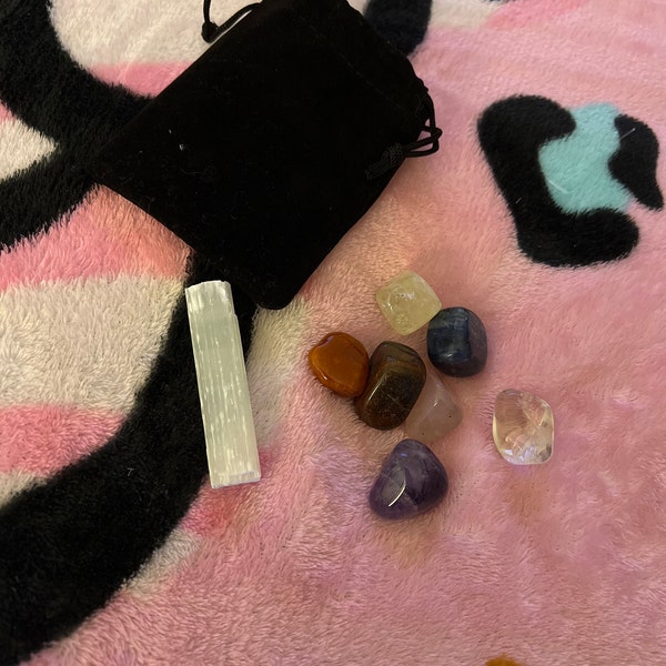 Mini Chakra Bag, Small Chakra Set, Beginners Chakra Set, Crystal Gift ...