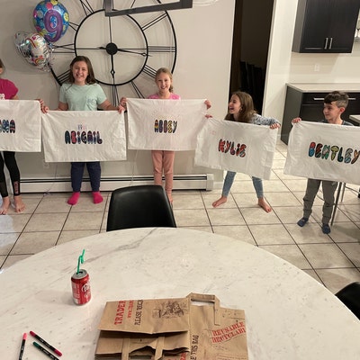 Color Me Personalized Pillow Case Slumber Party Sleepover Gifts ...