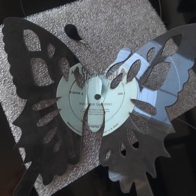Butterfly 3D Vinyl Record Art - Etsy