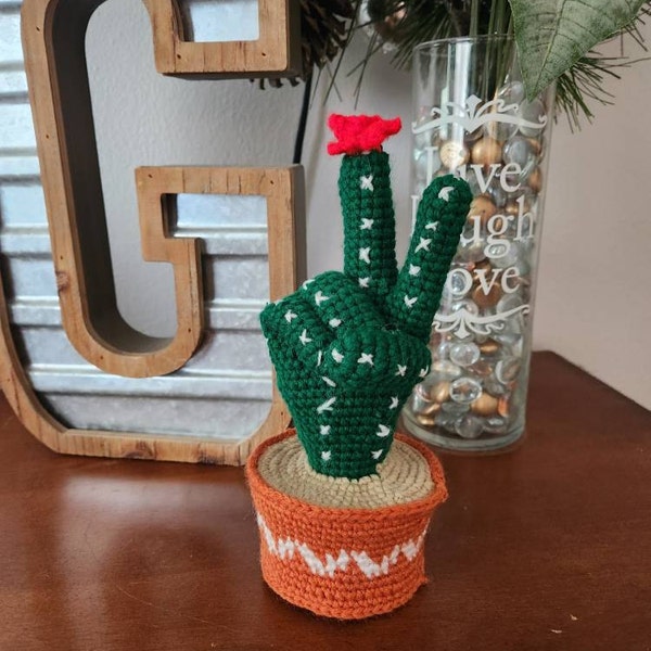 Cactus Hand CROCHET PATTERN / Amigurumi Cactus PDF English Pattern ...