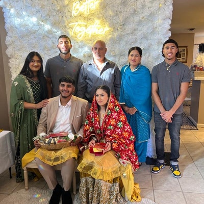 Phulkari Chunni Dupatta Shagun Ceremony Maiyan Ceremony Sangeet Mehndi ...